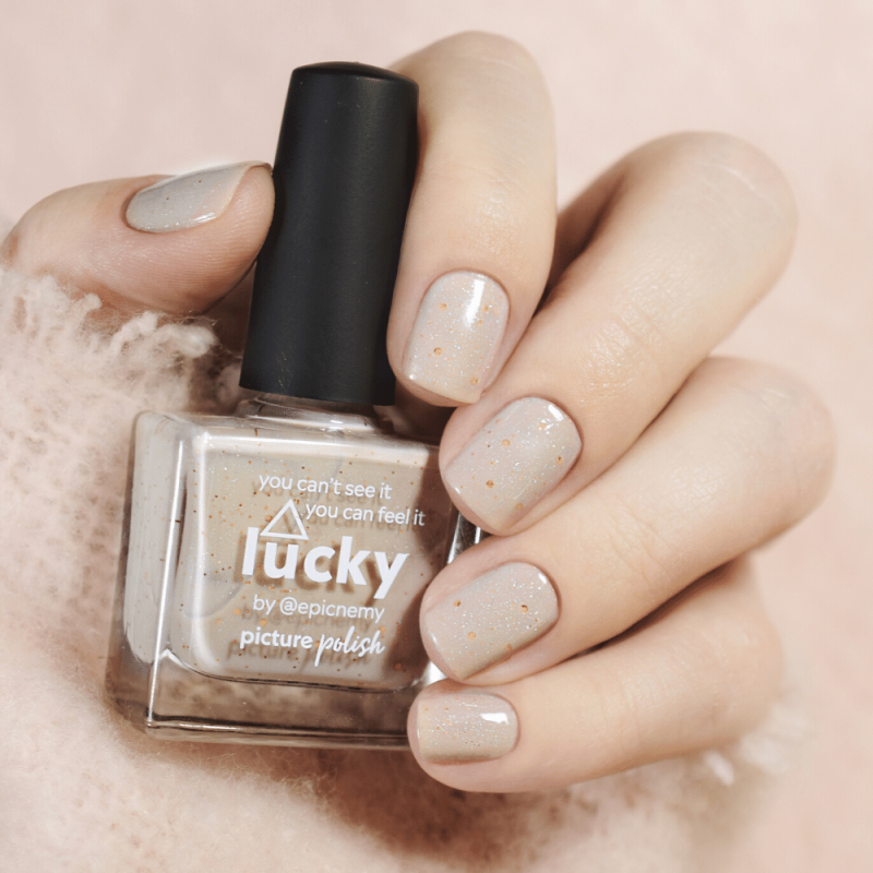 Lucky Nail Polish Review | Nude Nail Polish Colors | Picture Polish