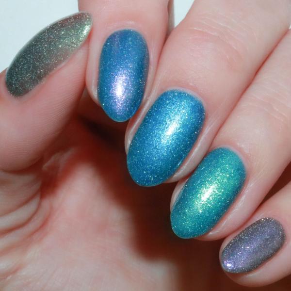 The 4 Sides of Reflective Glitter Nail Polish With A Purpose