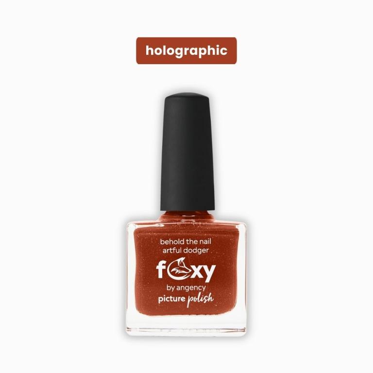 Orange Holographic Nail Polish | Picture Polish Australia